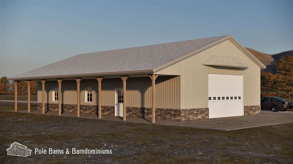 Building a 24 x 24 Pole Barn Made Easy