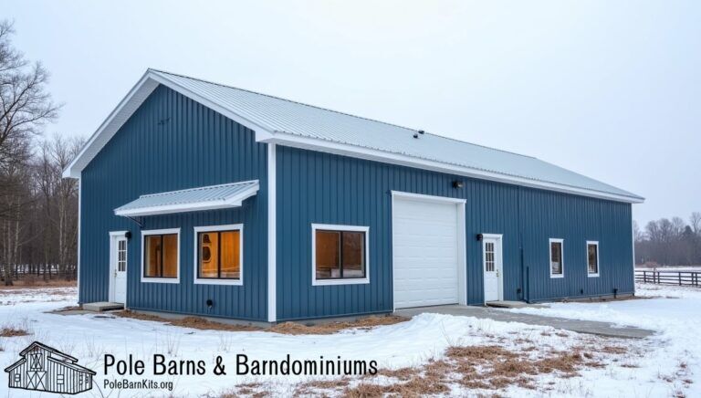 Blue Barndominium: Exterior Ideas & Inspiration
